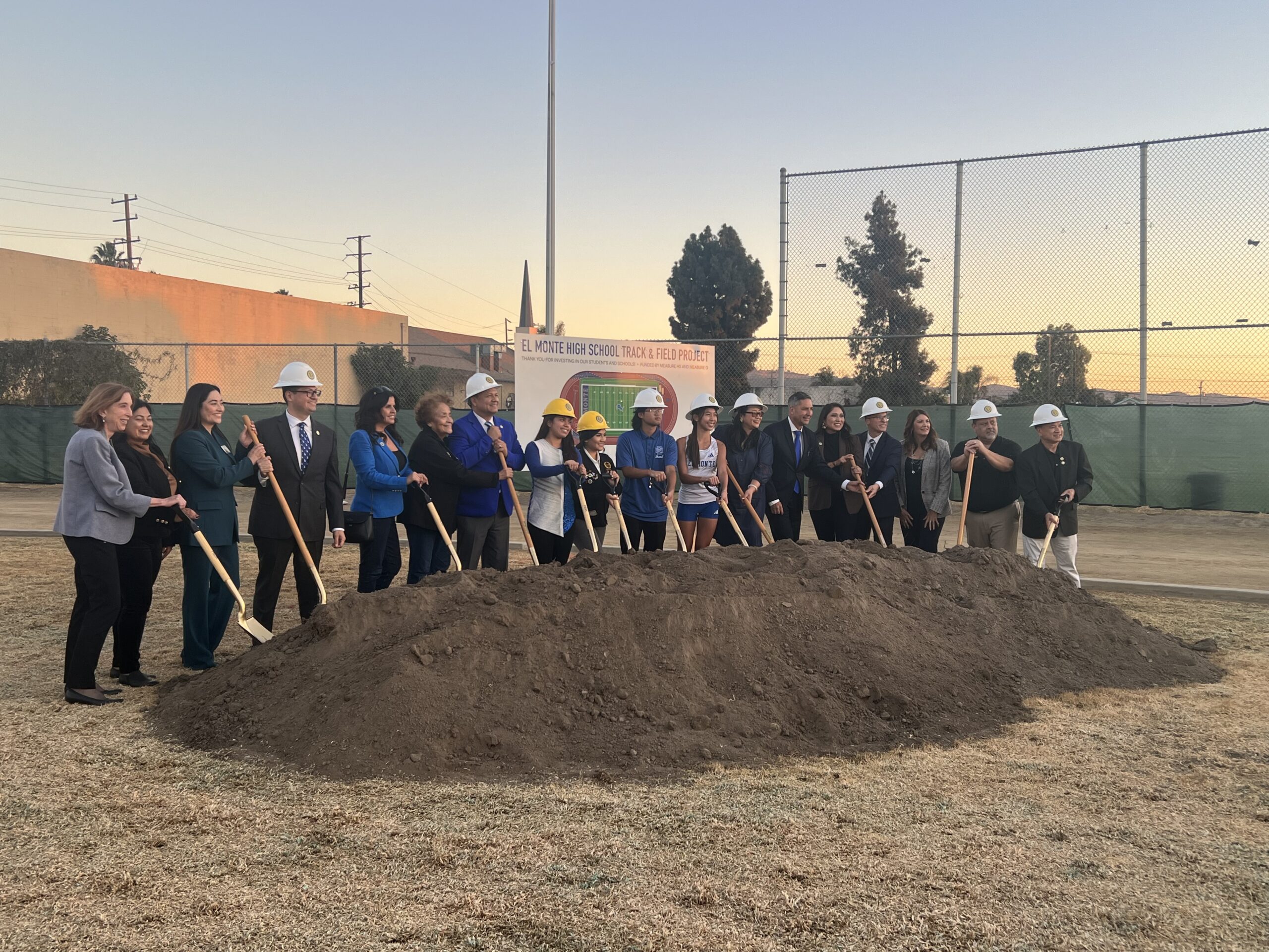 El Monte High School Celebrates Groundbreaking for Modern Track and ...